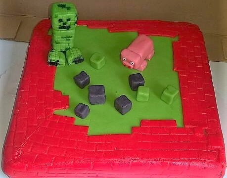 Minecraft dort čtverec :: Cukrárna U Berušky